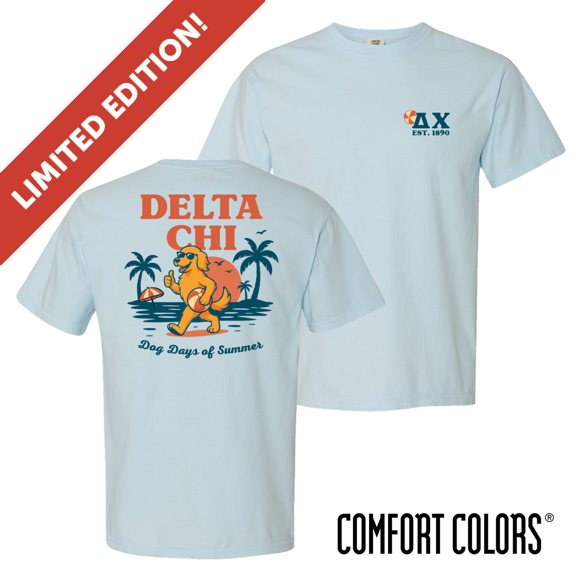 Delta Chi Golden Summer Short Sleeve Tee – Delta Chi Official Store